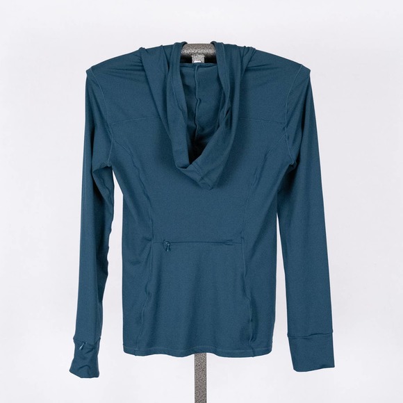Fabletics | Tops | Fabletics Blue Phoenix Running Hoodie Midnight Wave ...